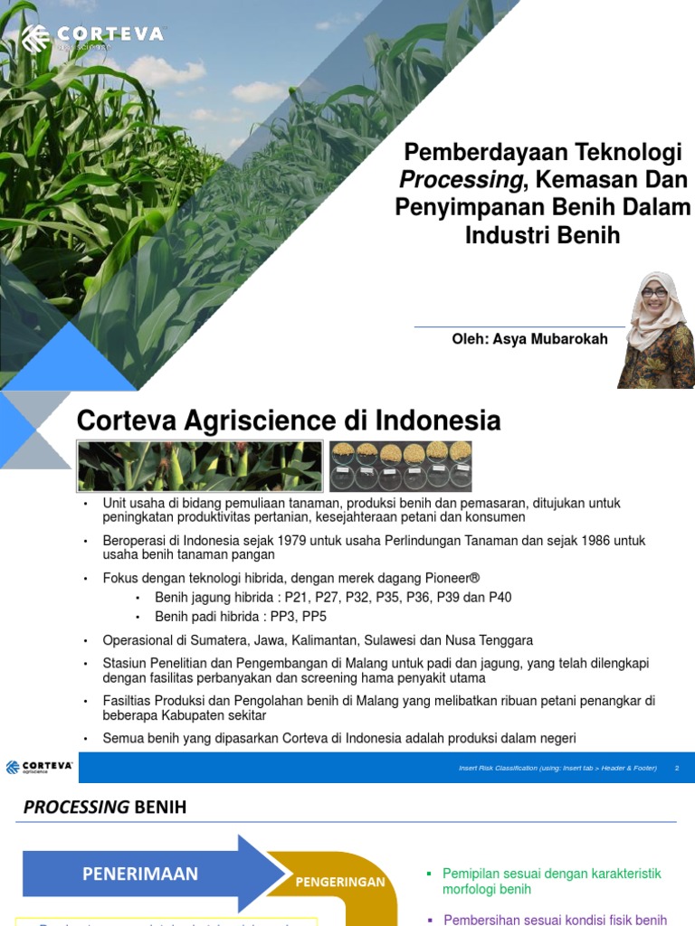 Corteva Sharing For ASBENINDO Webinar - 080721 | PDF