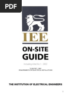 IEE Wiring Regulations | PDF | Electrical Wiring | Electric Power ...