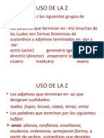 Palabras con C y Z: Dudas Comunes | PDF