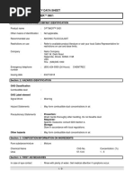 MSDS Coconut Shell Charcoal PDF | PDF | Fires | Toxicity