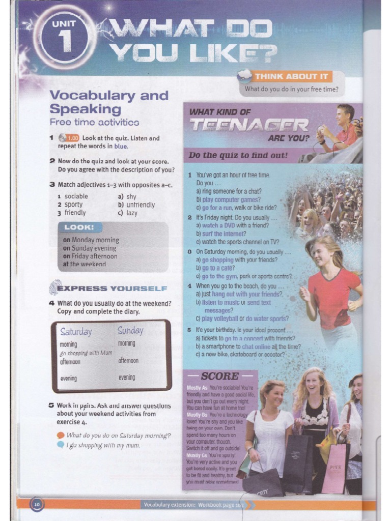 Pulse 2 Unit 1 | PDF