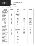 Estimating Cheat Sheet PDF | PDF | Buildings And Structures | Components