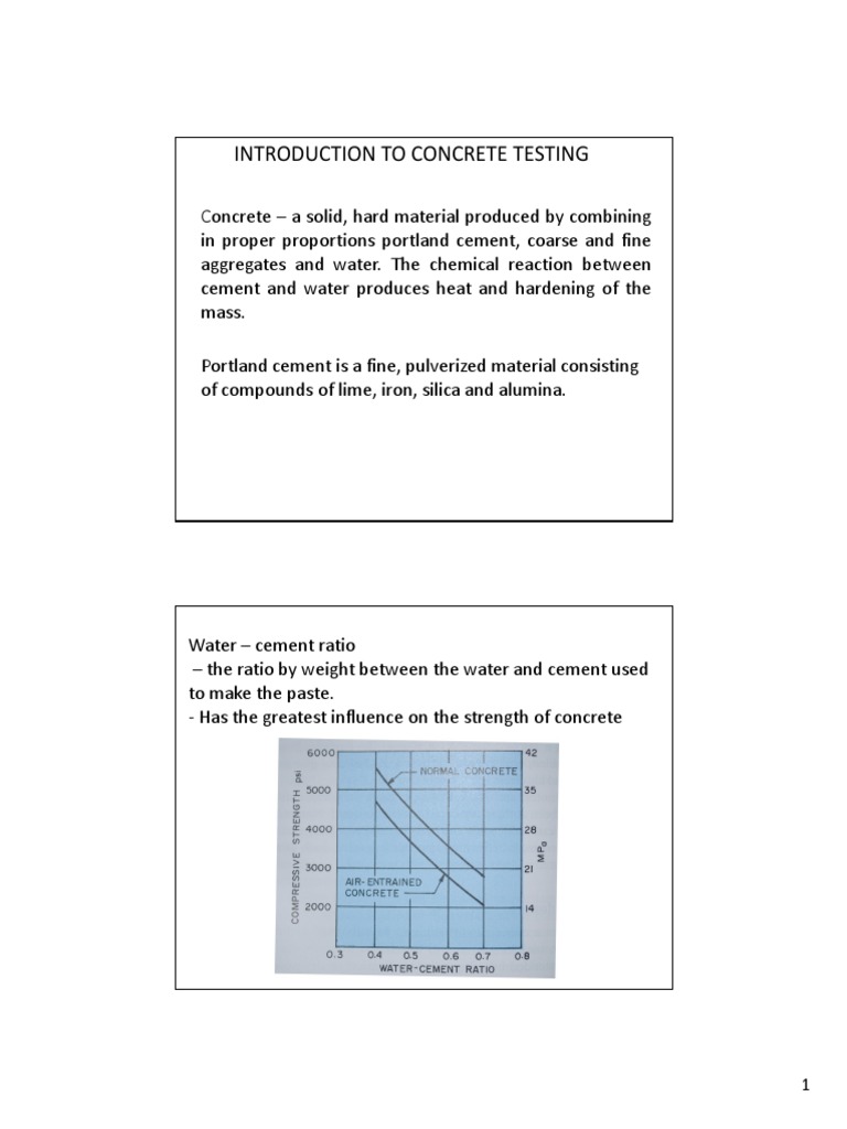CMT Lectures | PDF | Concrete | Cement