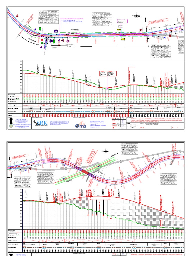 Plan&Profile Drawing | PDF | Civil Engineering | Infrastructure