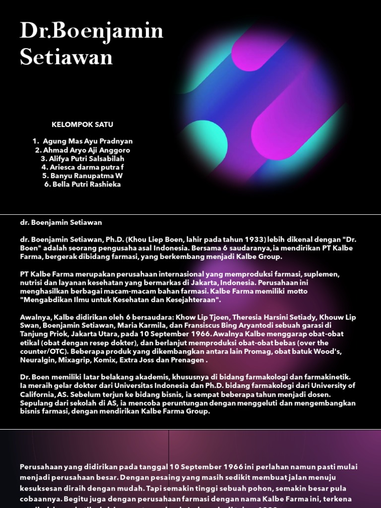 DR - Boenjamin Setiawan | PDF