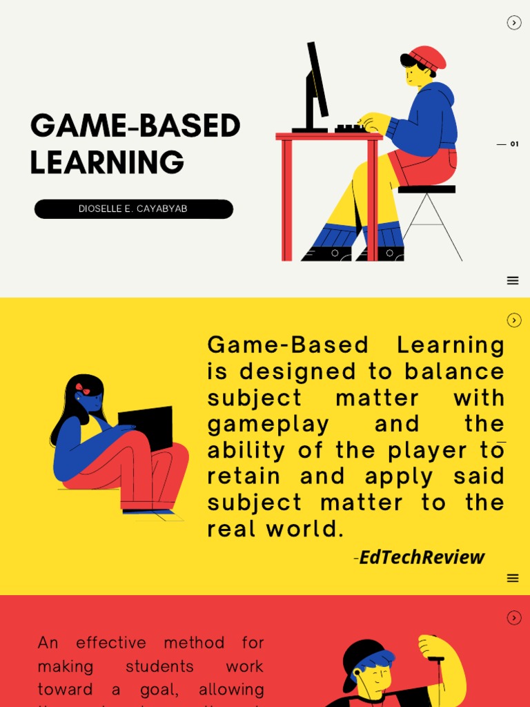 Game-Based Learning | PDF | Learning | Communication