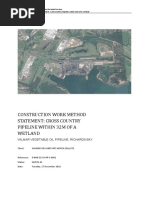 Method Statement For Hydroseeding | PDF | Construction Management | Soil