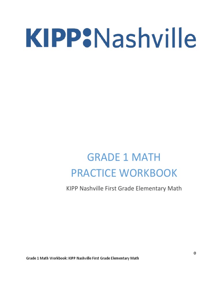 Grade 1 Math Practice Workbook | Download Free PDF | Fair Use ...