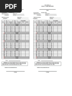 DTR Editable Form | PDF
