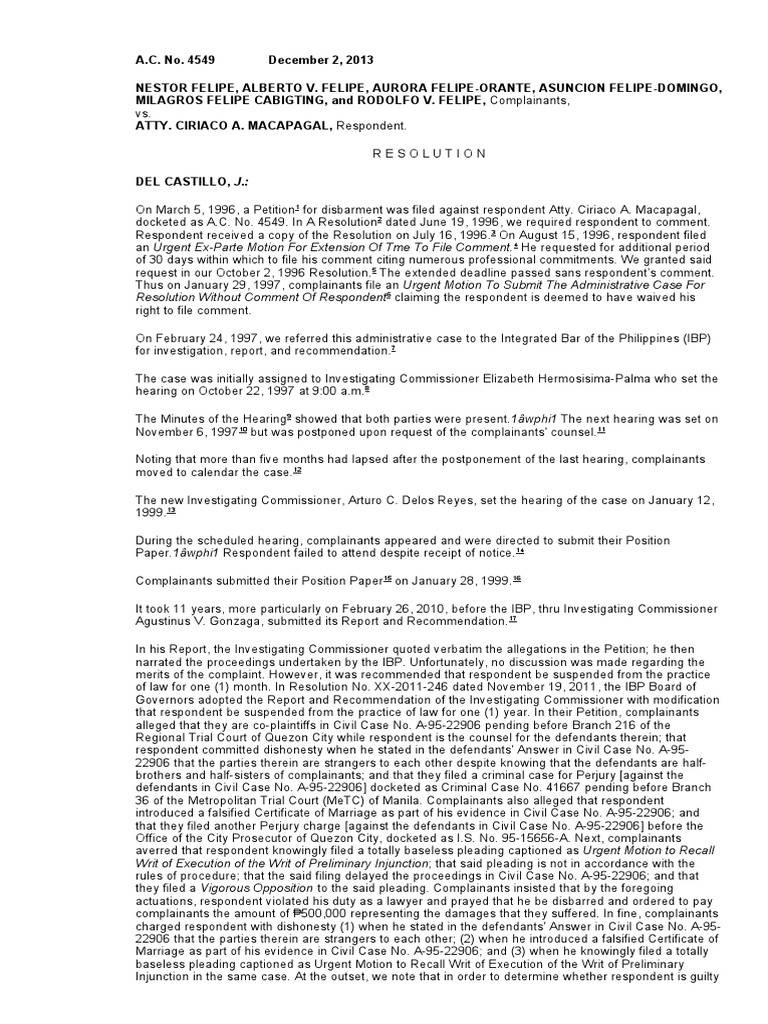 Lawyer and The Court Digests | PDF | Lawsuit | Pleading