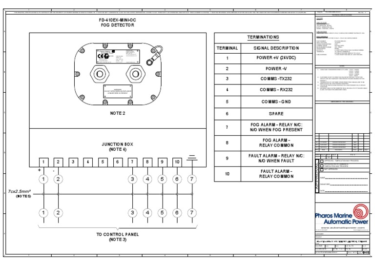 FD 410ex Mk2 SCH 01 - r3 FD 410ex Mini Oc Fog Detector SCH | PDF ...