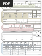 Witcher Fillable Character Sheet | PDF