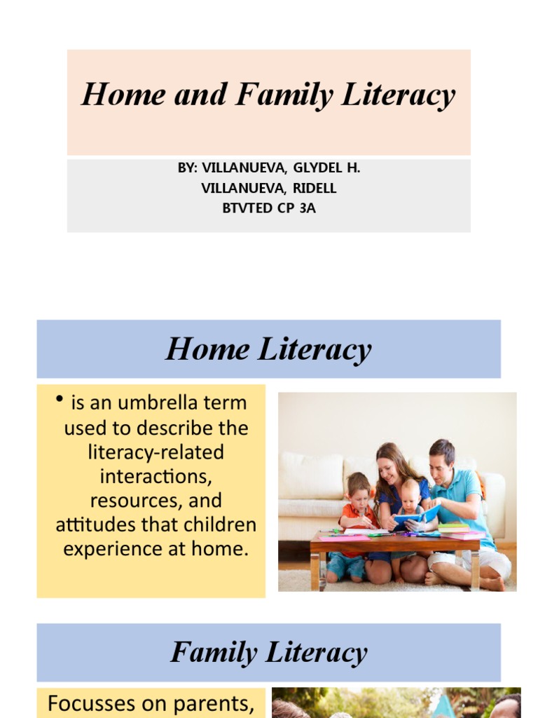 Home and Family Literacy Essentials | PDF | Wellness | Science ...