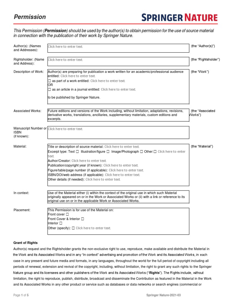 Research Permission Template en | PDF | Copyright | Justice