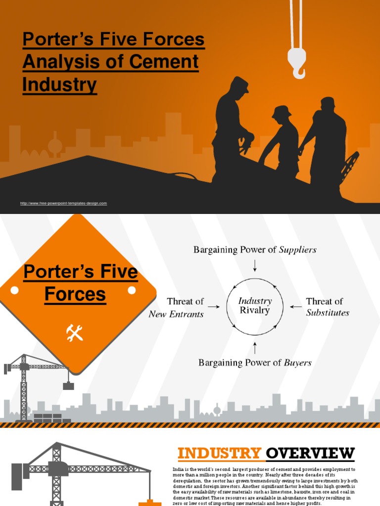 Porter's Five Forces Analysis of Cement Industry | PDF | Market ...