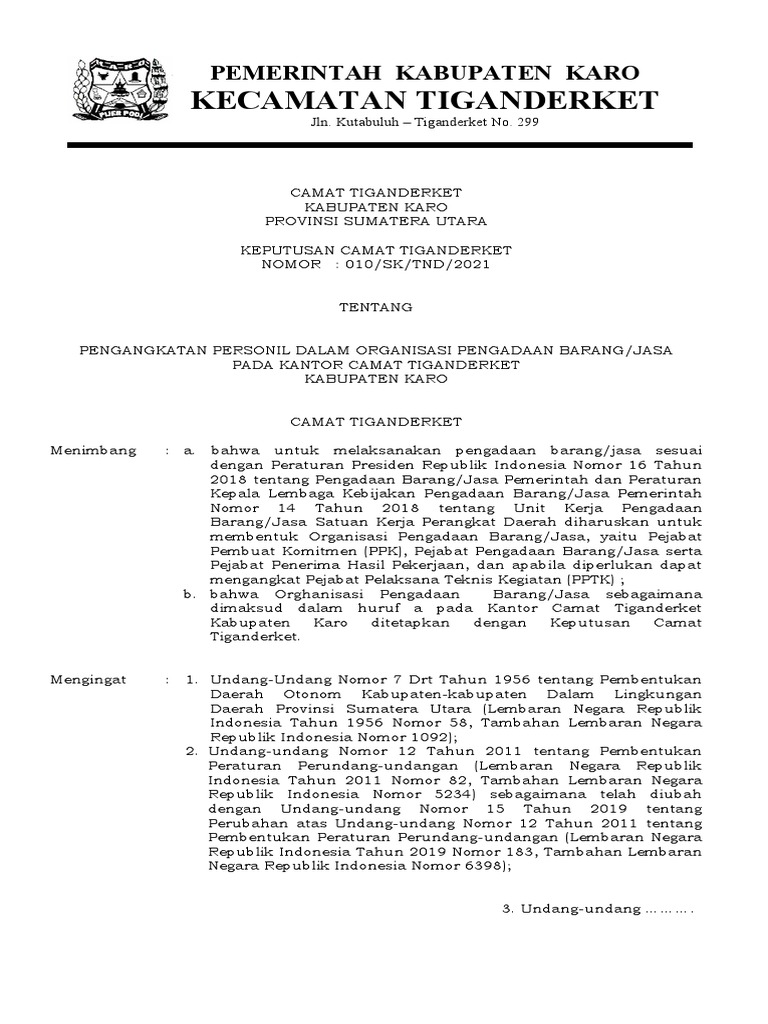 SK PPK-PPBJ-PPHP | PDF