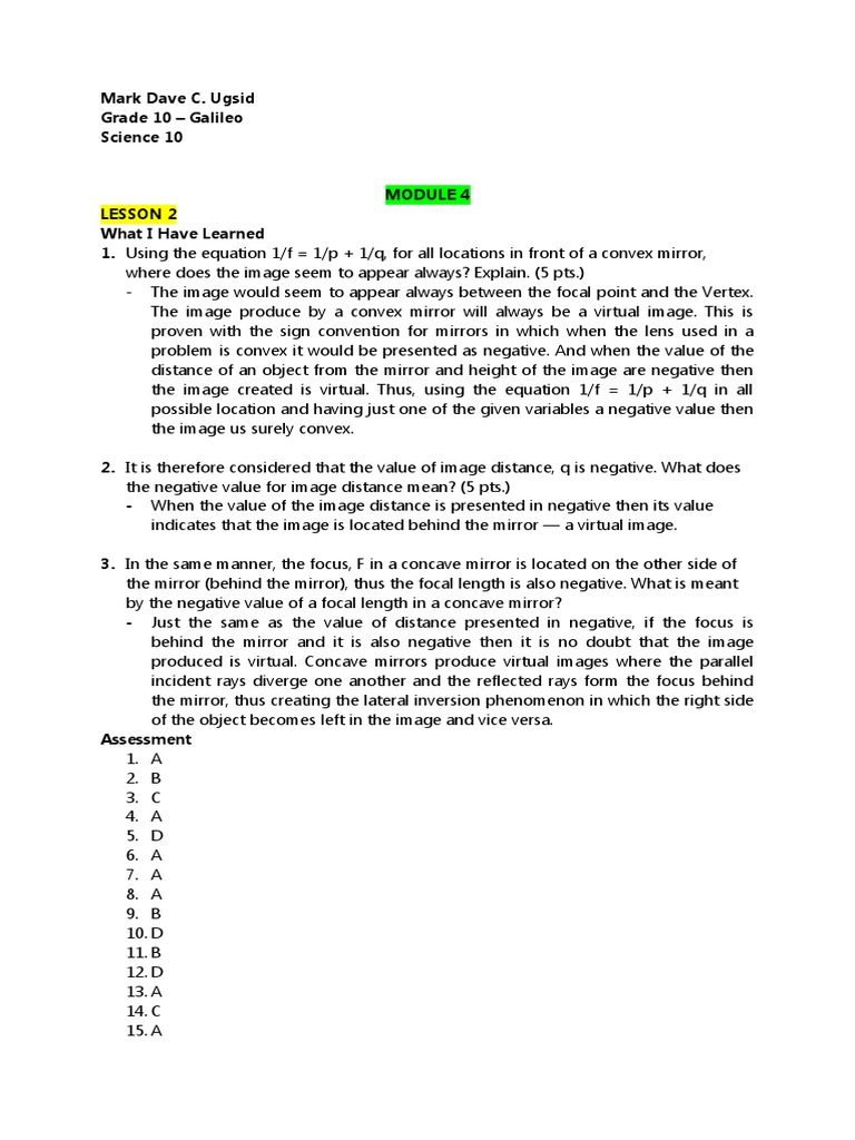 SAYANS | PDF | Vision | Equipment