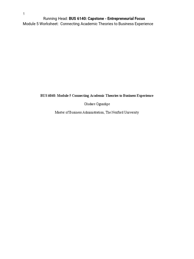 BUS 6140 Module 5 Worksheet | PDF | S Corporation | Companies BUS 6140 Module 5 Worksheet | PDF | S Corporation | Companies