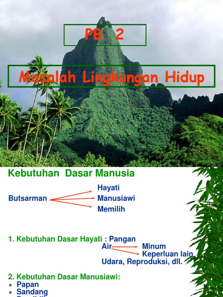 PB2 Masalah Lingkungan | PDF