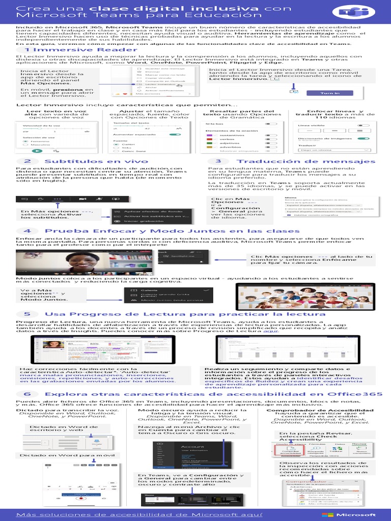 Teams Accessibility | PDF | Microsoft PowerPoint | Microsoft Outlook