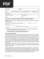 Laser Treatment Consent Form | PDF | Medical Specialties | Clinical ...