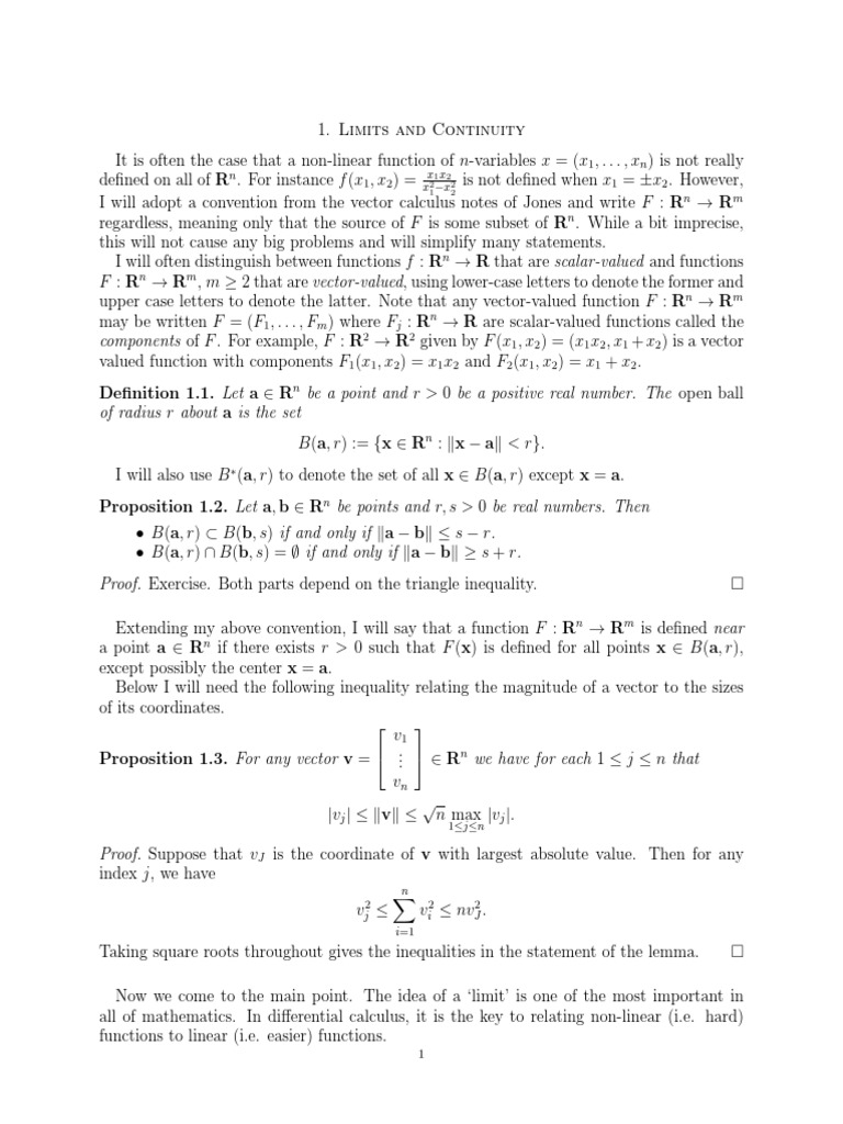 Limits and Continuity | PDF | Function (Mathematics) | Theorem
