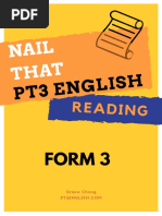 PT3 English Paper 1 | PDF | Leisure | Sports