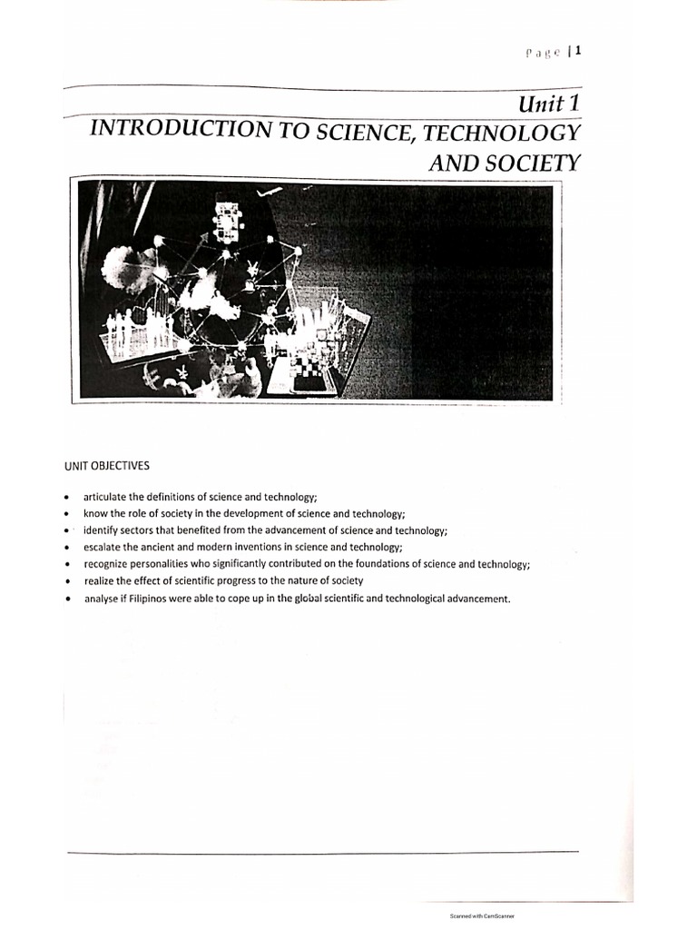 Science Technology and Society Module 1 | PDF