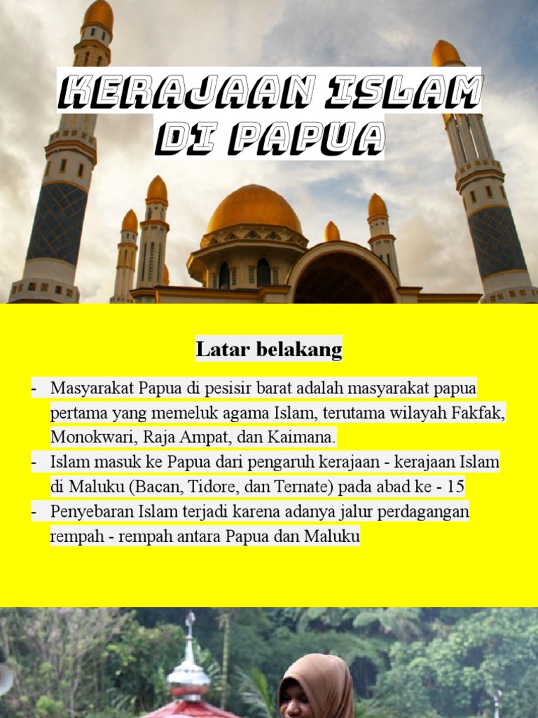 Kerajaan Islam Di Papua | PDF