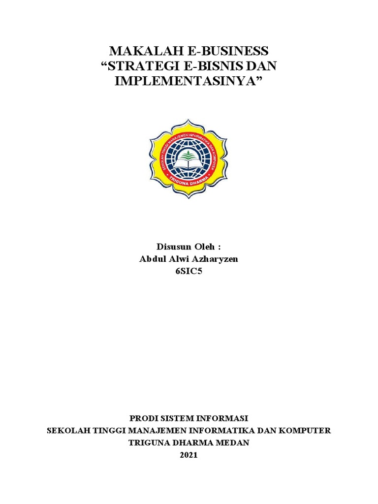 Makalah E Bisnis | PDF