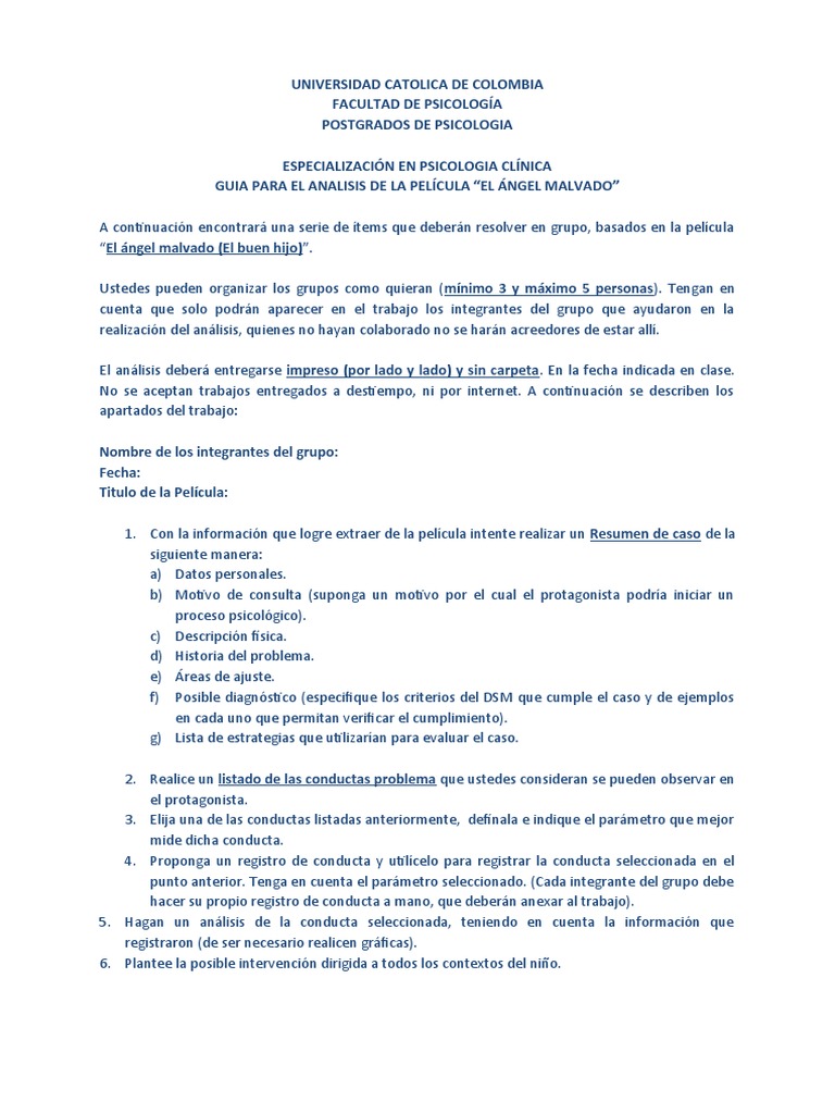 Guía Película | PDF