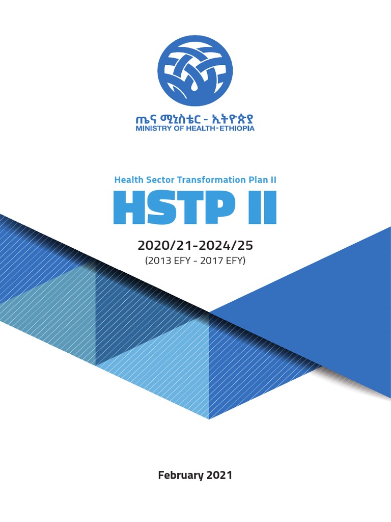 HSTP Ii: Health Sector Transformation Plan II | PDF | Health Care ...