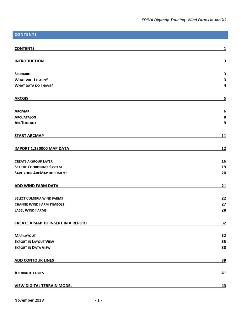 Wind Farms | PDF | Arc Gis | Computing