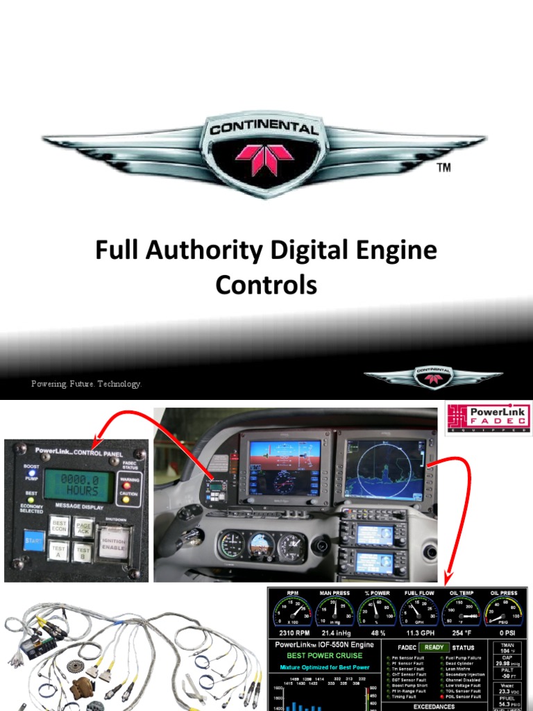 Full Authority Digital Engine Controls: Powering. Future. Technology | PDF