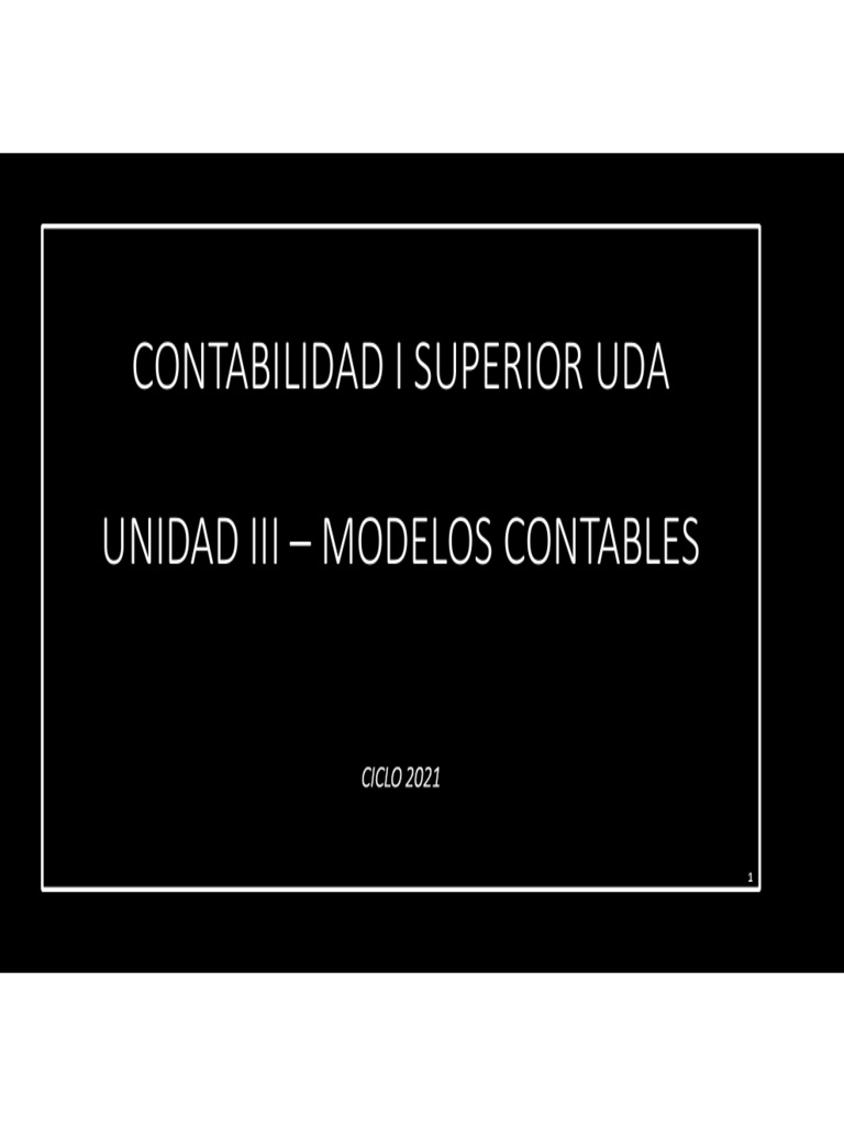 Presentación Modelos Contables V2 | PDF | Contabilidad | normas ...