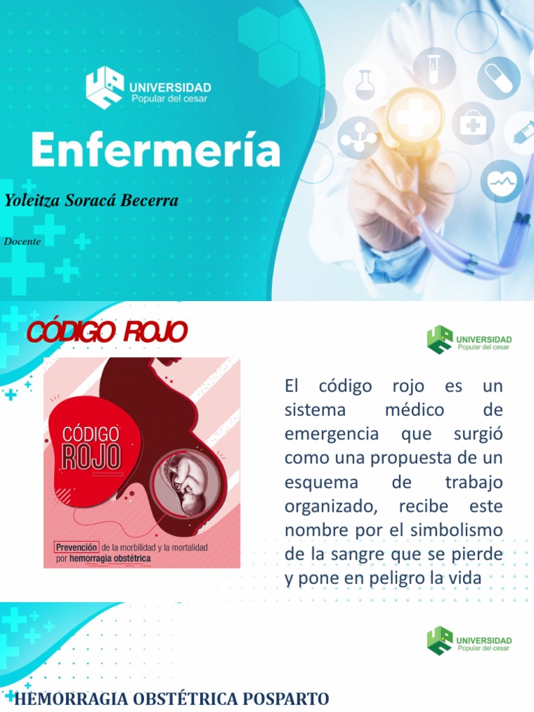 Protocolo Código Rojo Obstétrico | PDF | Parto | Ciencias de la Salud