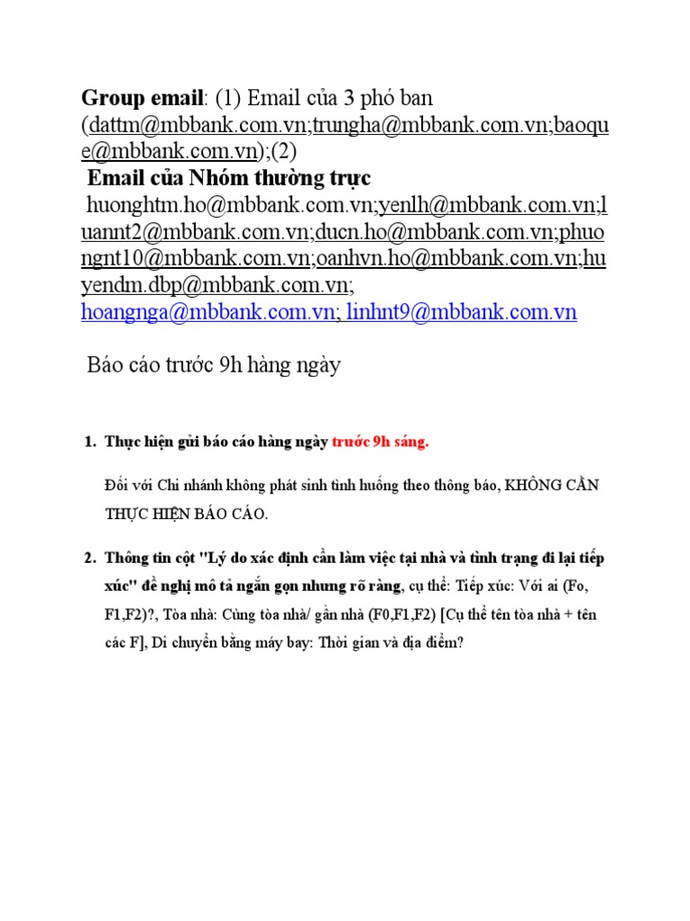 Group Email | PDF