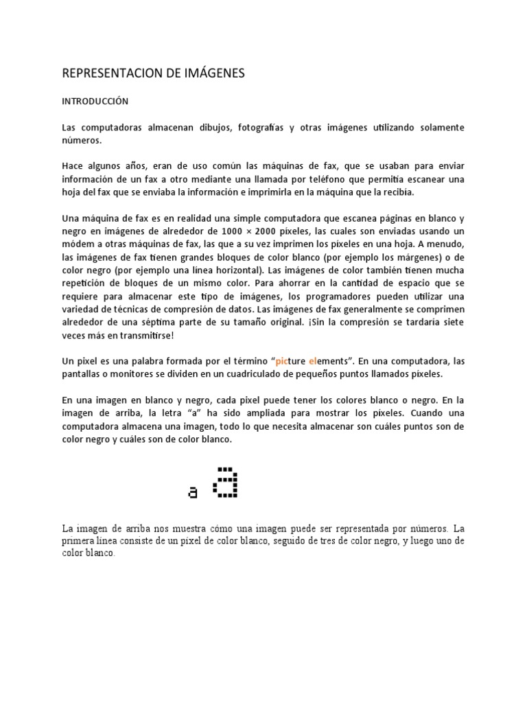 Imágenes y Códigos de Fax | PDF | Fax | Píxel