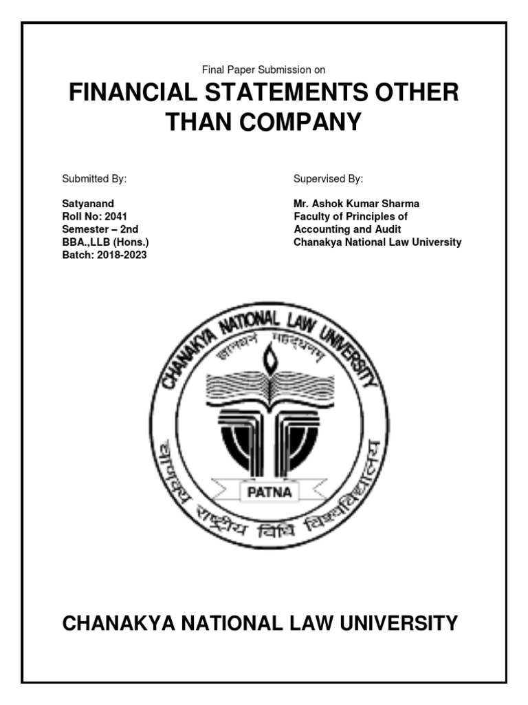 Accounts Final | PDF | Cash Flow Statement | Balance Sheet