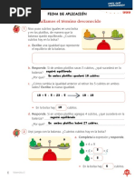 Problemas de equilibrio en balanzas | PDF