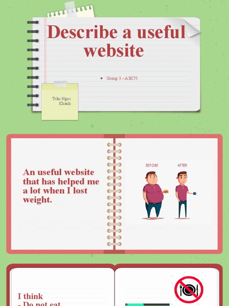 Describe A Useful Website | PDF