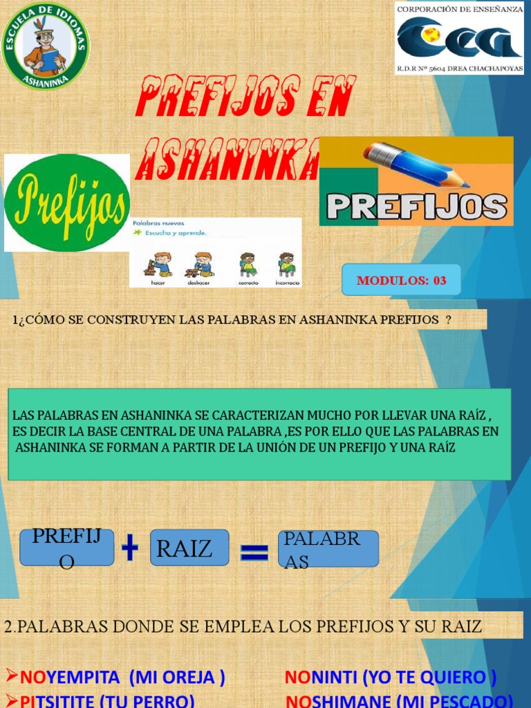 Los Prefijos | PDF | Lingüística