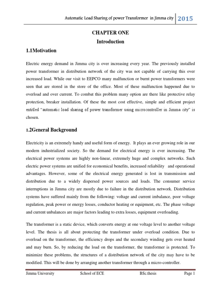 Automatic Load Sharing Power Transfermer | PDF | Transformer | Rectifier