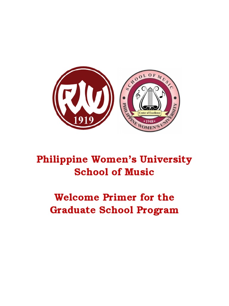 PWU Primer (Handbook) | PDF | Thesis | Music Education