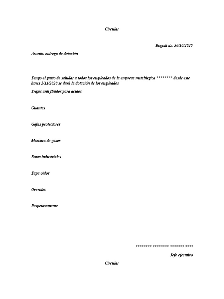 Circular Estilo Bloque | PDF