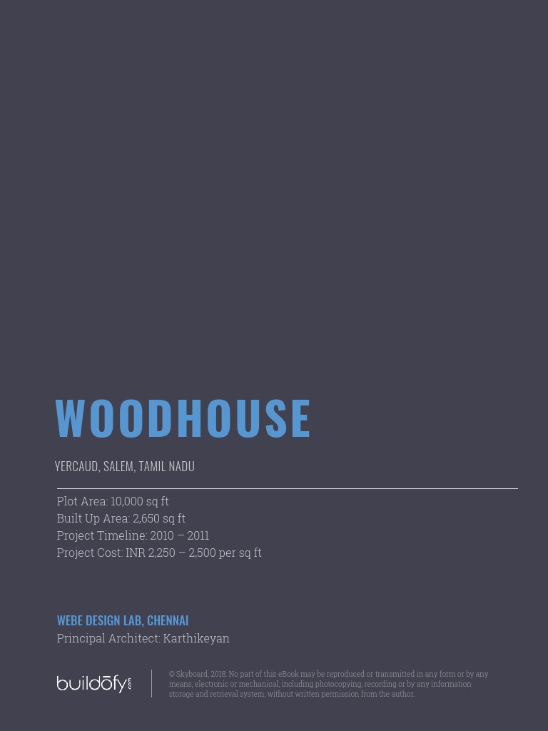 Webe Design Lab - Woodhouse | PDF | Economic Sectors | Architectural Design