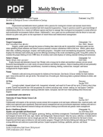 Application Letter As Forester | PDF