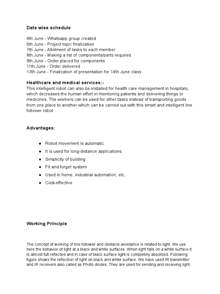 Date Wise Schedule | PDF