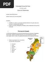 Platos Ancestrales y Típicos de Cantones de Manabí. | PDF | Mariscos | Maíz