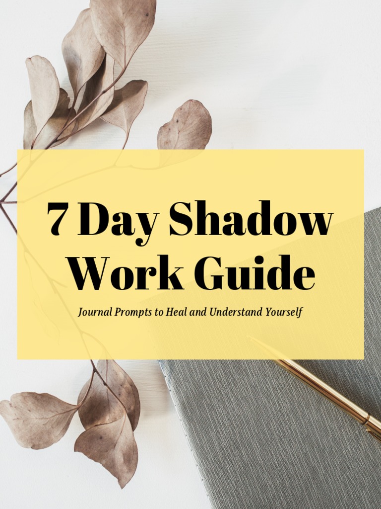 7 Day Shadow Work Guide | PDF